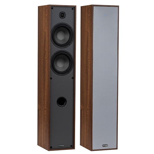 Dayton Audio - Classic T65 Floor-Standing Tower Speaker Pair Wood